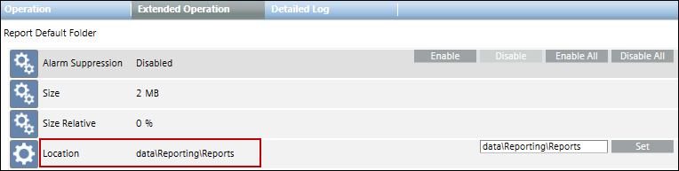 Configure Automatic Report Execution