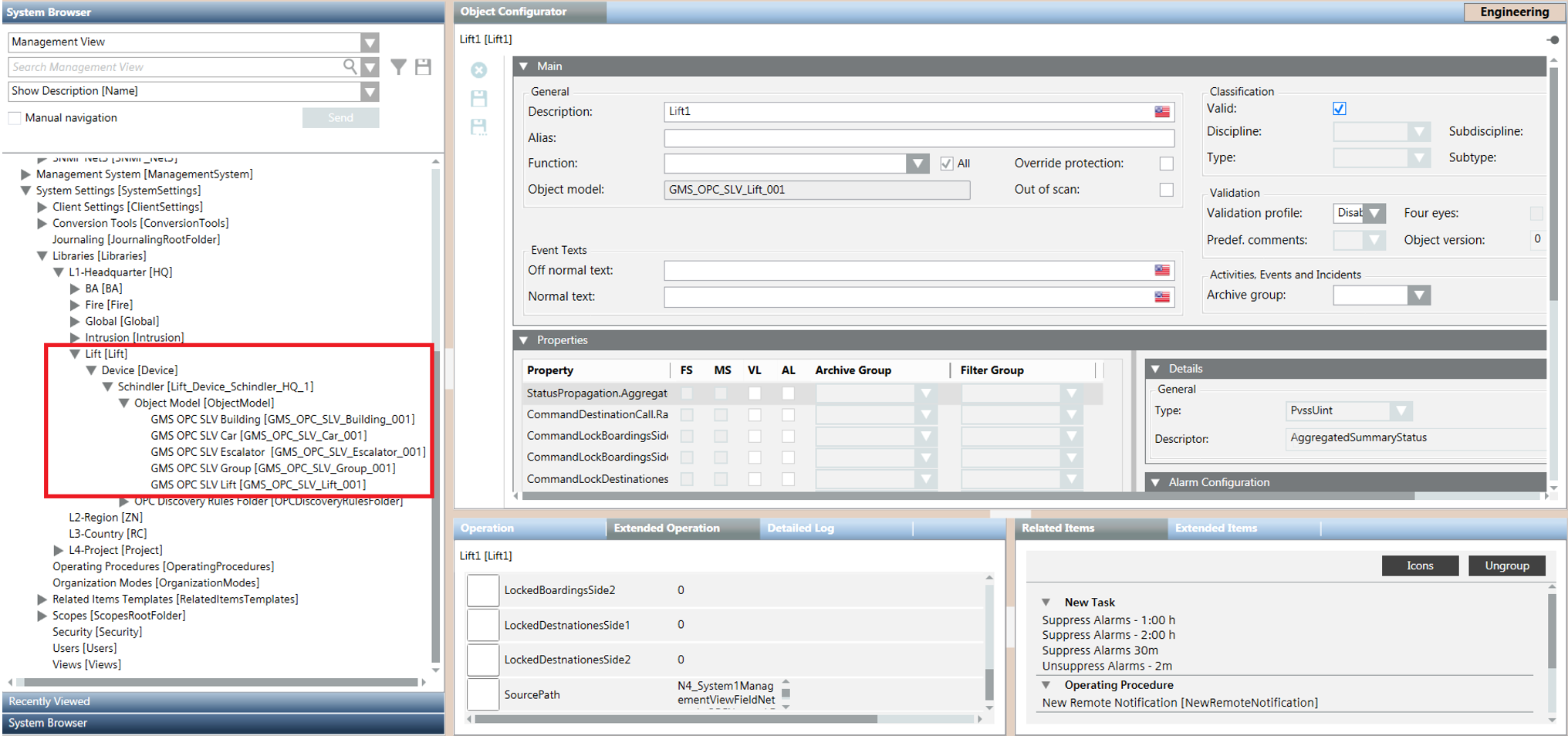 Example of OPC Discovery Rules Configuration
