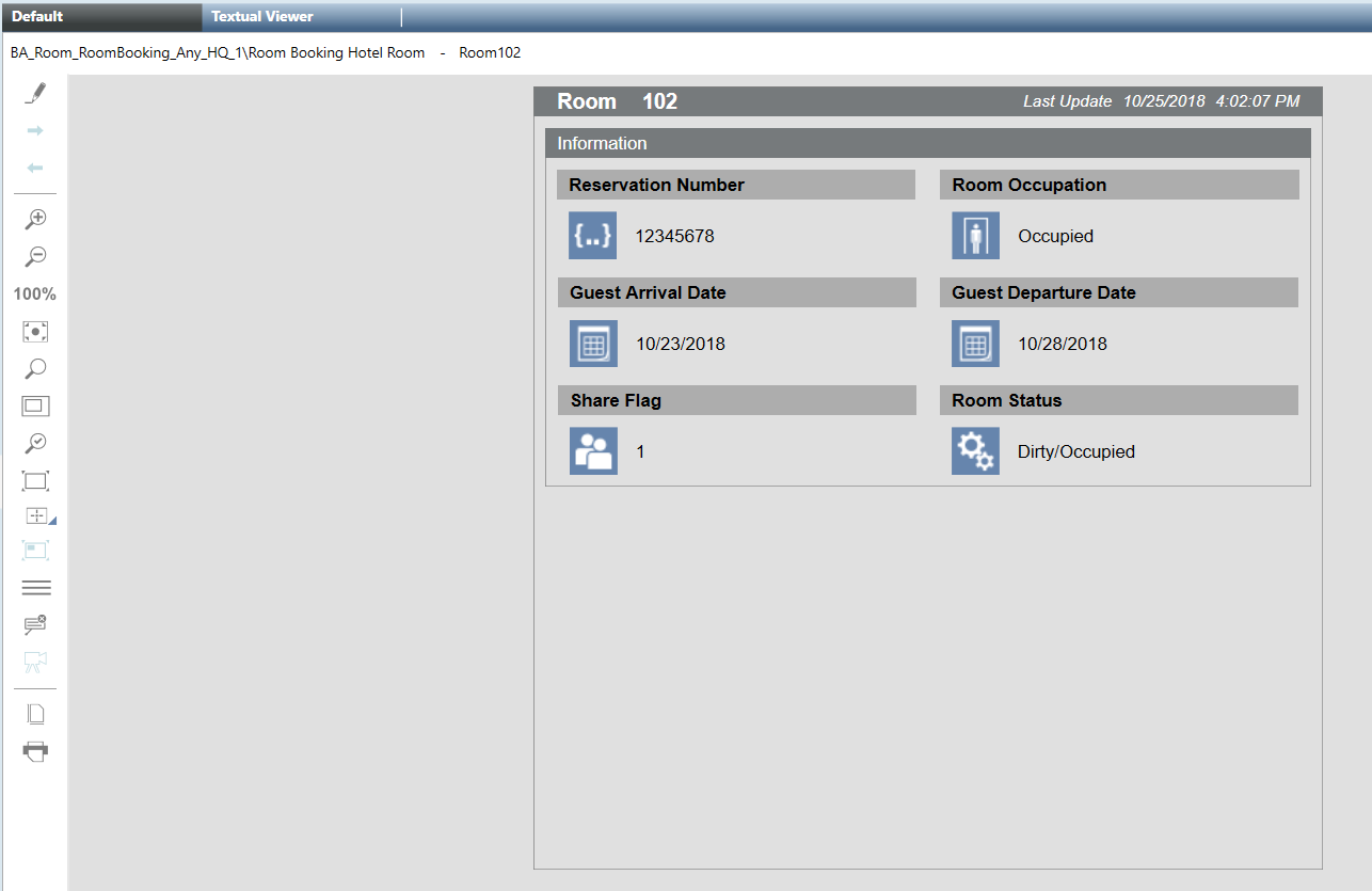 Room Booking Graphic Template