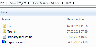 Display Desigo Insight Trend Data