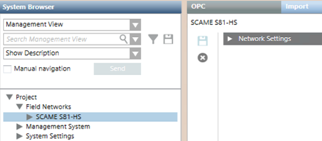 Create the OPC Network