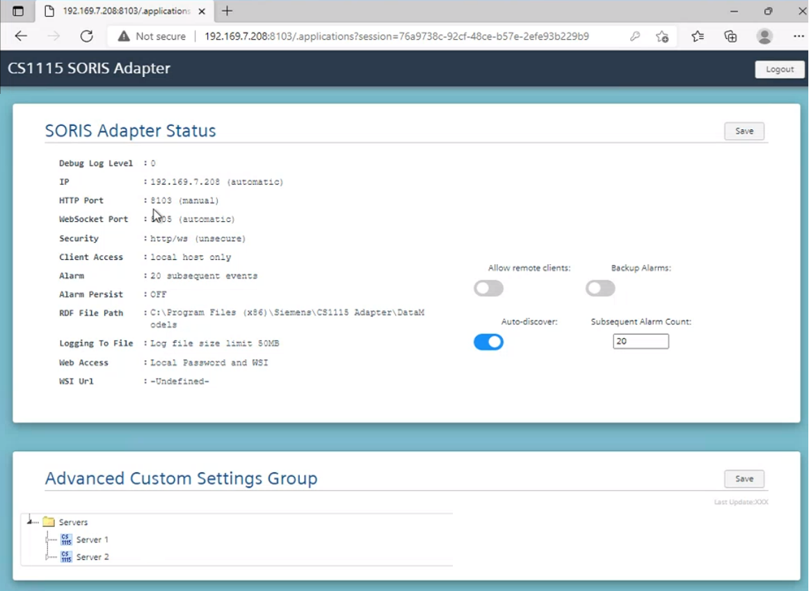 Start the Configurator Tool
