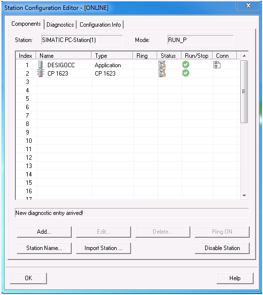 Import Simatic PC-Station into the System Computer