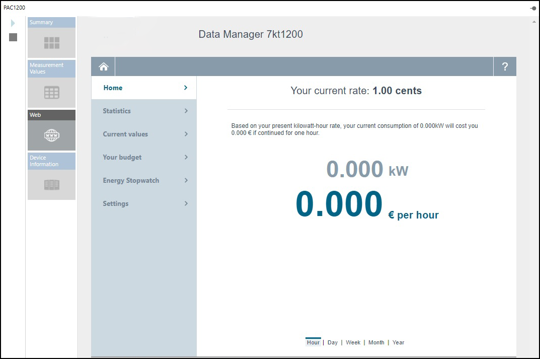Overview Tab (Power Devices and PQ Devices)