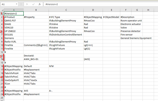 Modify Product Mapping Table