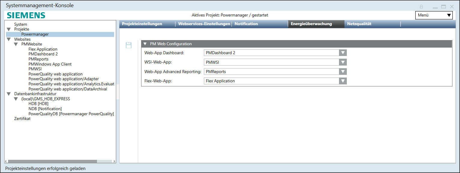 Verknüpfung von Webservice-Applikation und Flex-Web-App zu einem Projekt
